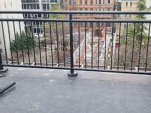 Fabrication of Roof and Parapet Railing Guardrail and Fence in NY