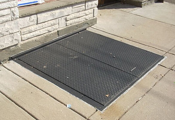 Custom Sidewalk Doors - Steel Fabrication | Steel Masters NYC