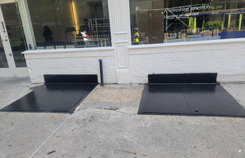 Sidewalk Cellar Doors Hatches & Basement Access Door Steel Fabricator