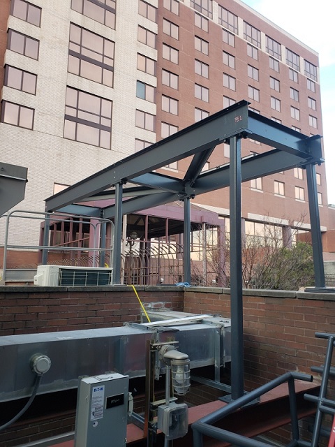 Roof Dunnage and Catwalks - Steel Masters NYC