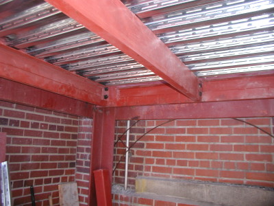 How To Connect Steel Beam Brick Wall - The Best Picture Of Beam
