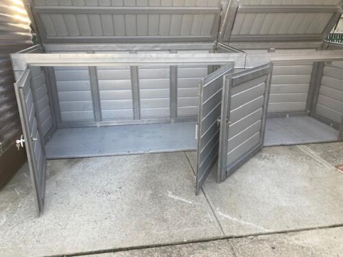 Steel Garbage Bins - Trash Can Enclosures | New York Steel Fabrication